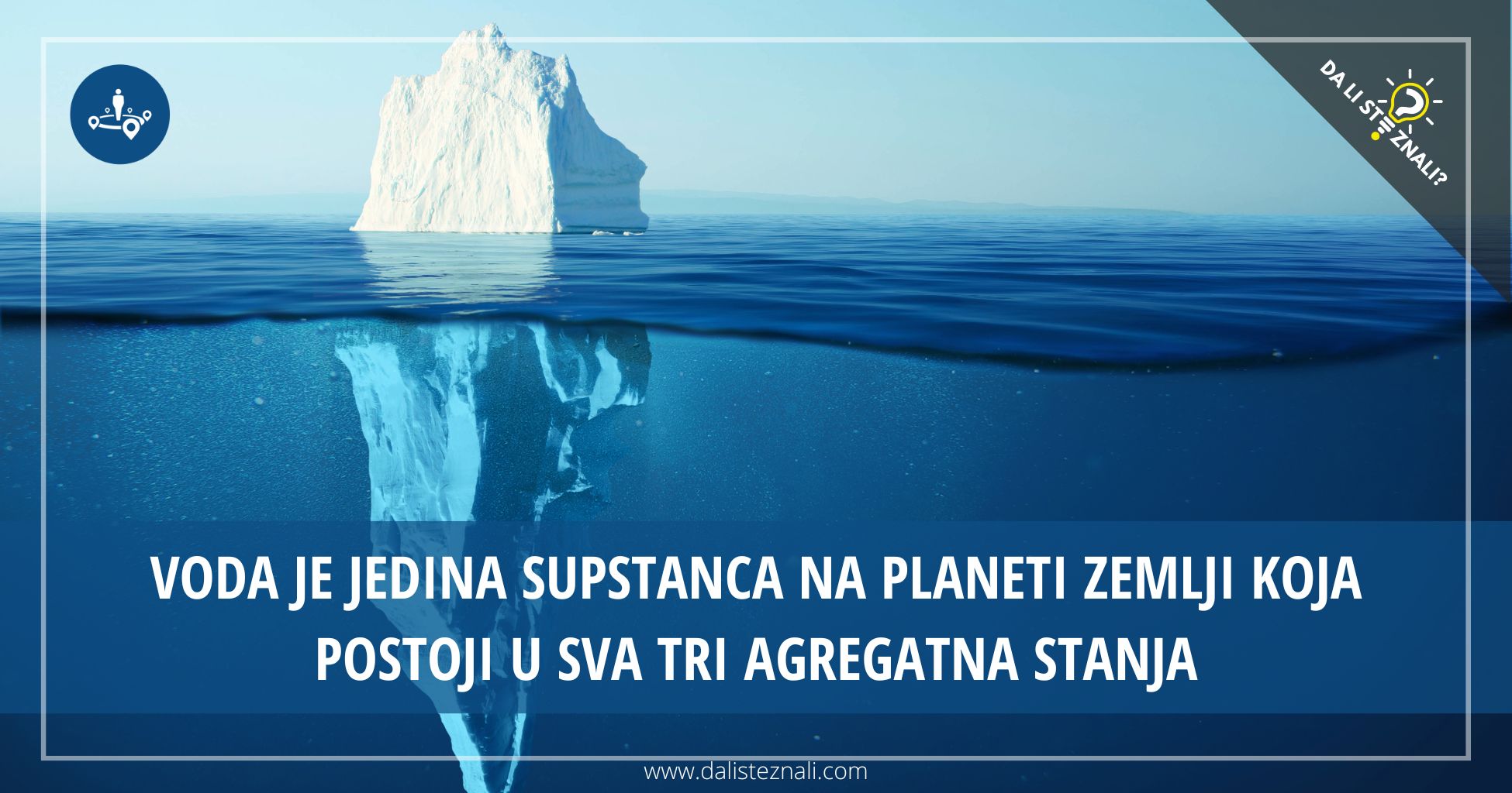 Voda u sva tri agregatna stanja - Da li ste znali?